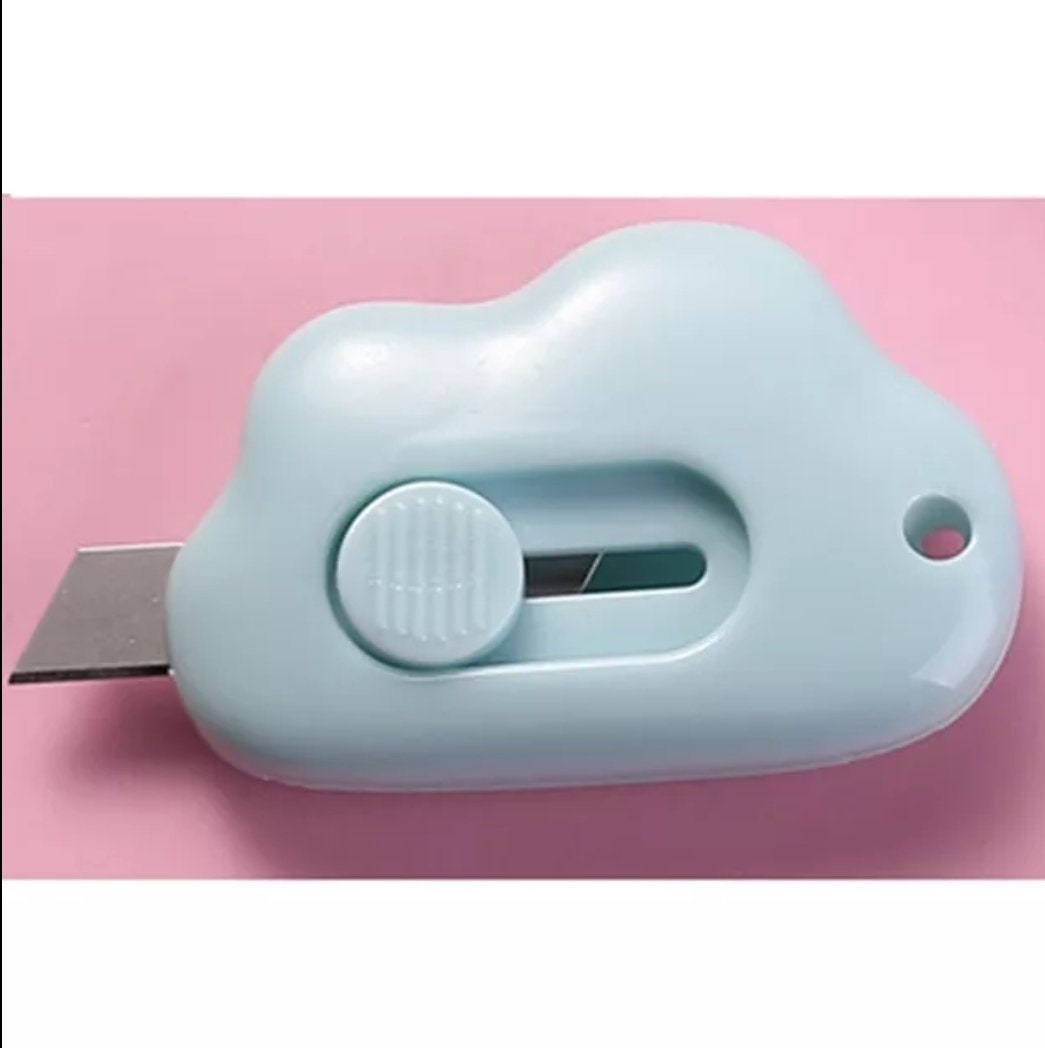Pastel Cloud Paper Cutter, Mini Small Pocket Cutter, Paper Envelope ...