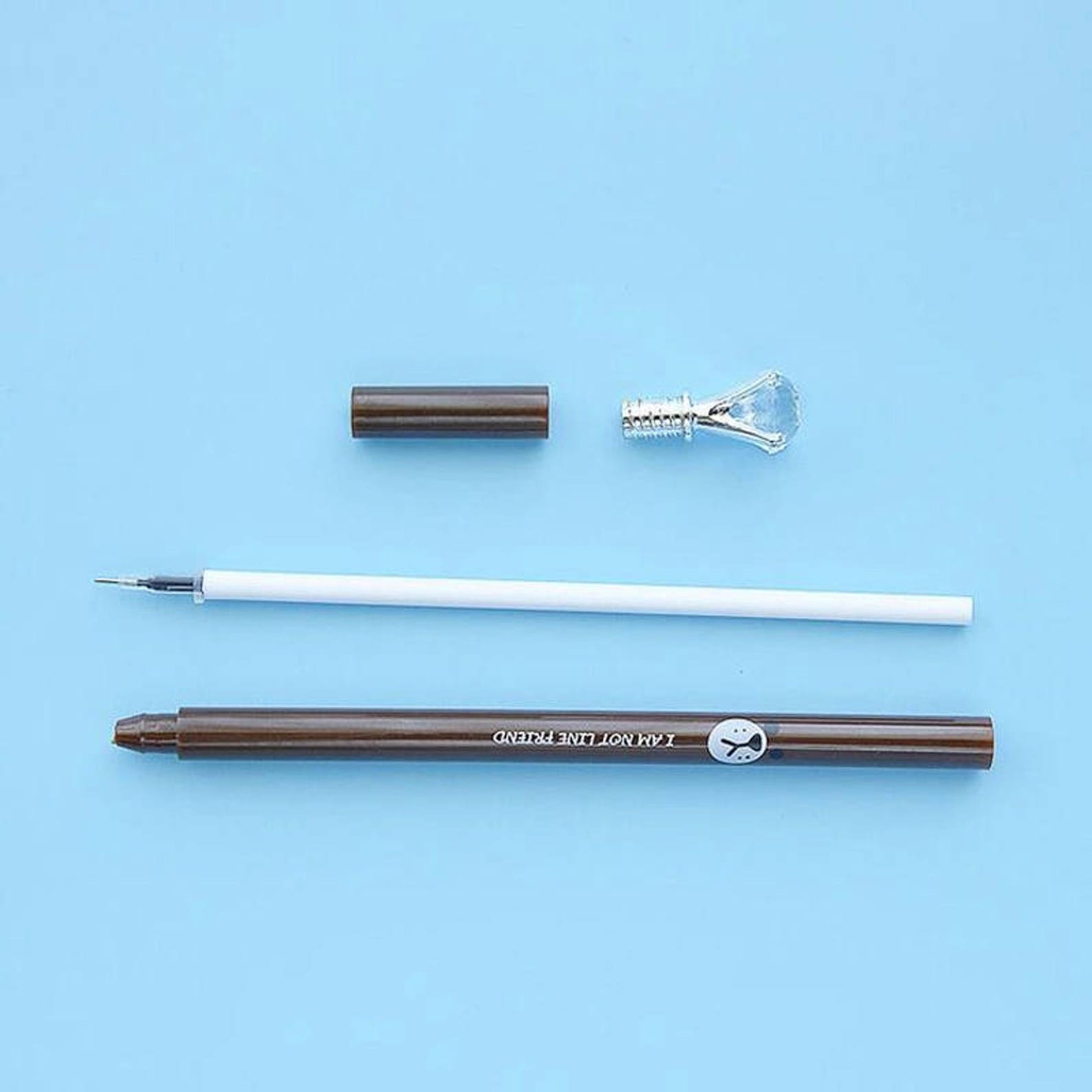 Kawaii Diamond Bears, Duck, Smiley Face Gel Pen .38mm Black Ink, School ...