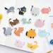 Cartoon Fat Cat Stickers - 46pcs per Box - Etsy