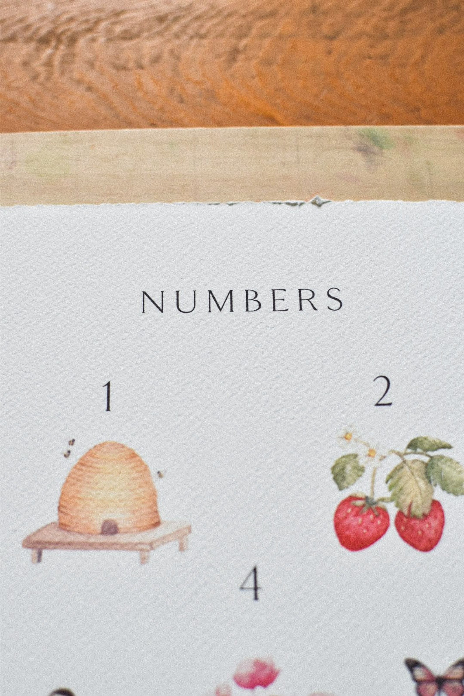 Number Chart Art Print Schoolroom Number Chart Counting - Etsy