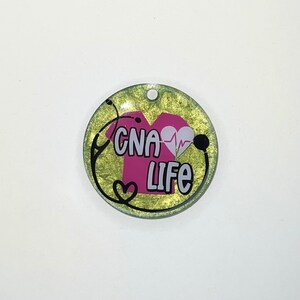 Nursing Keychains RN CNA LPN Healthcare/first Responders - Personalized ...