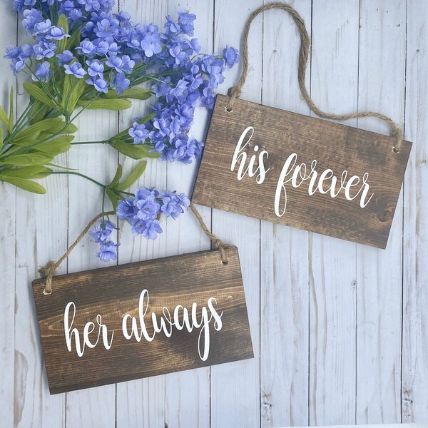 Wedding Chair Signs - Etsy