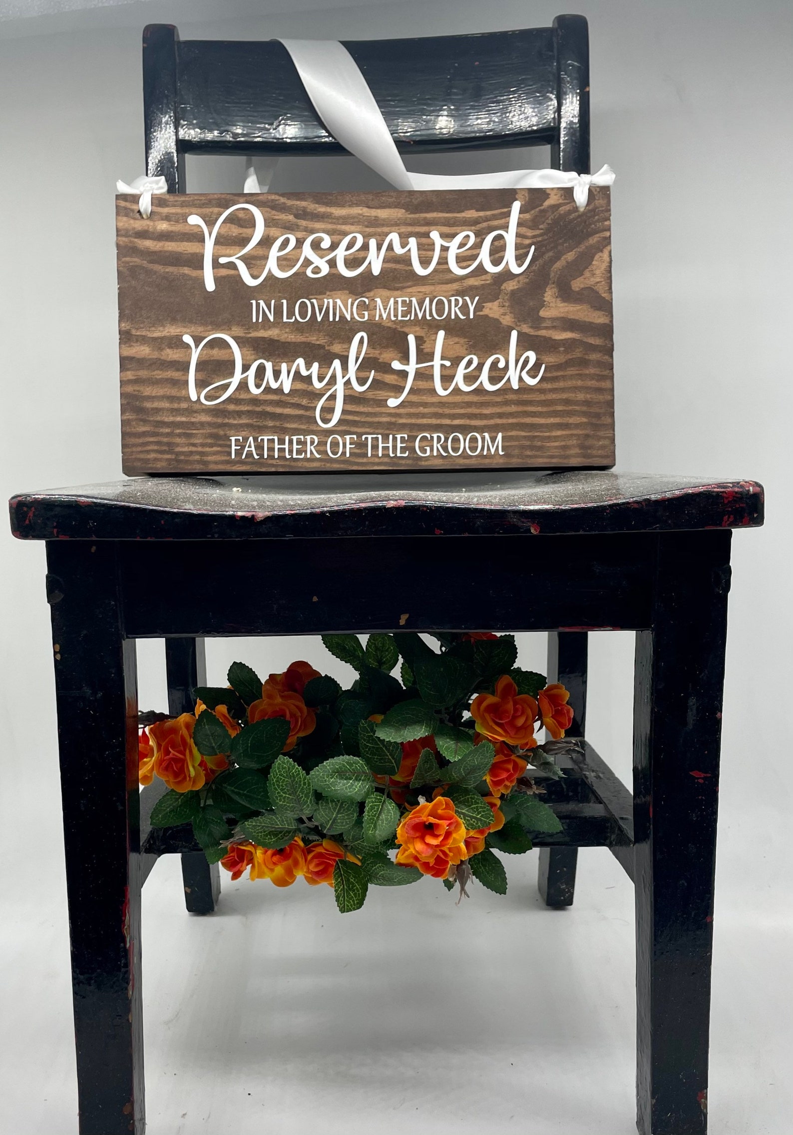 In Loving Memory Wedding Sign Memorial Wood Wedding Signs - Etsy