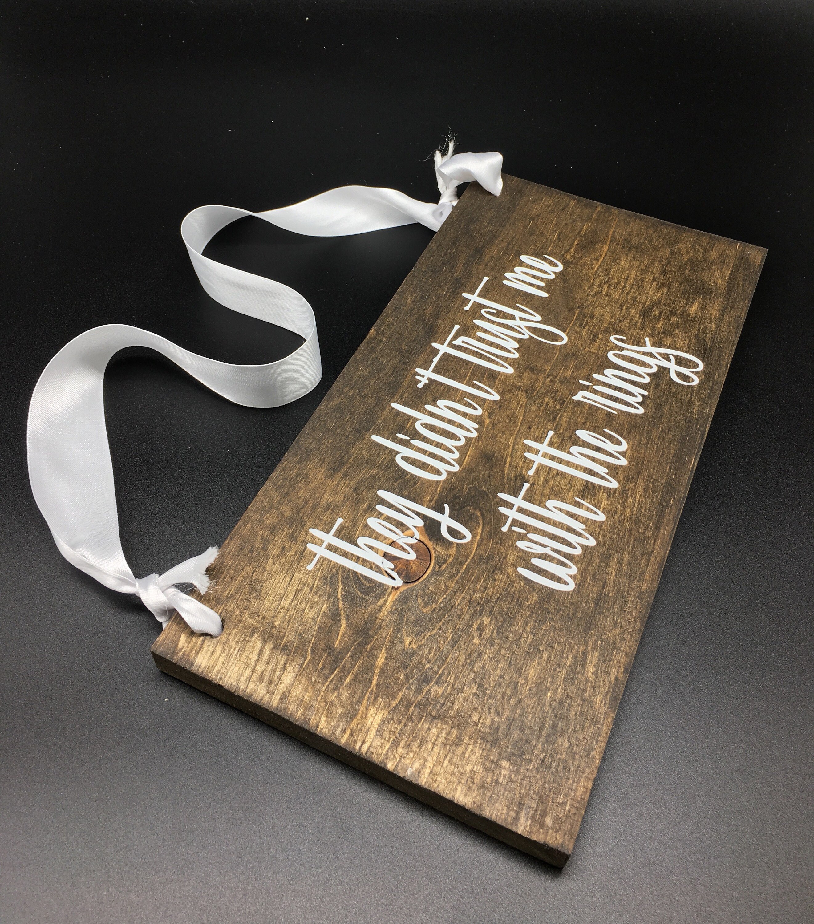 Rustic Wedding Signs Rustic Wedding Decor Wood Signs Ring | Etsy