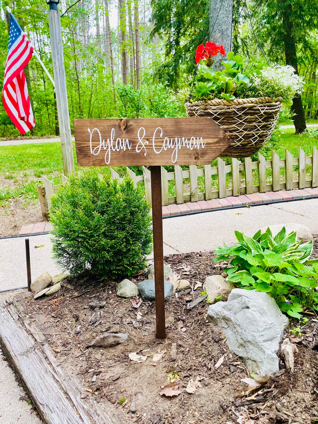 Wedding Arrow Sign Wood Wedding Signs Directional Sign - Etsy