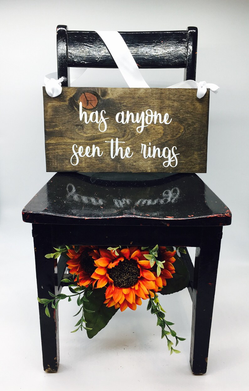 Rustic Wedding Signs Rustic Wedding Decor Wood Signs Ring | Etsy