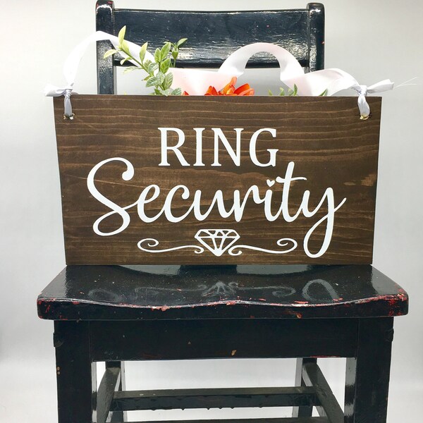 Ring Security Sign - Etsy