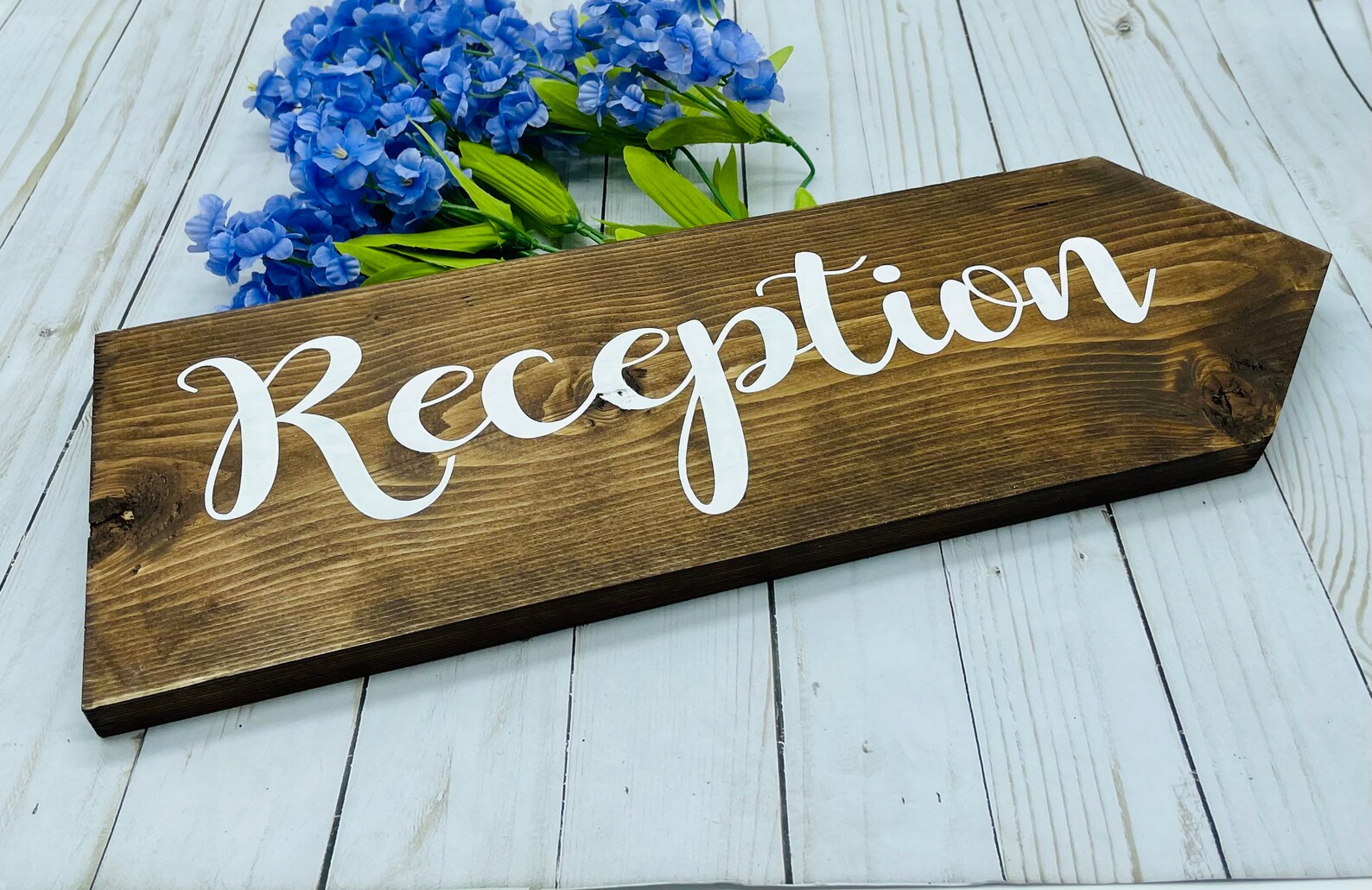 Wedding Arrow Sign Wood Wedding Signs Directional Sign - Etsy