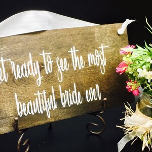 Wedding Signs Ring Bearer Sign Rustic Wedding Decor Wedding Decor ...