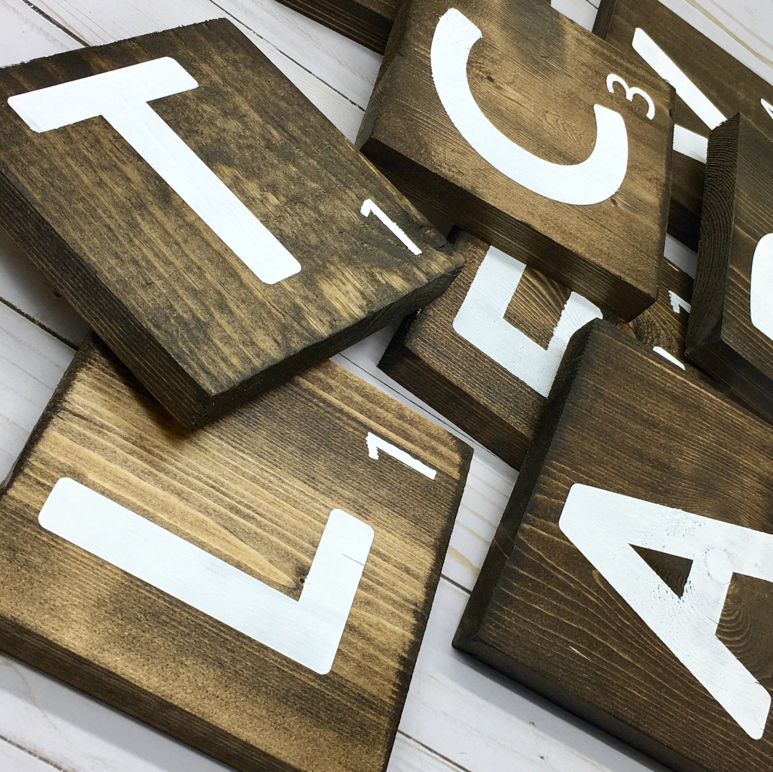 3.5 Scrabble Tiles Scrabble Tile Wall Art Giant - Etsy