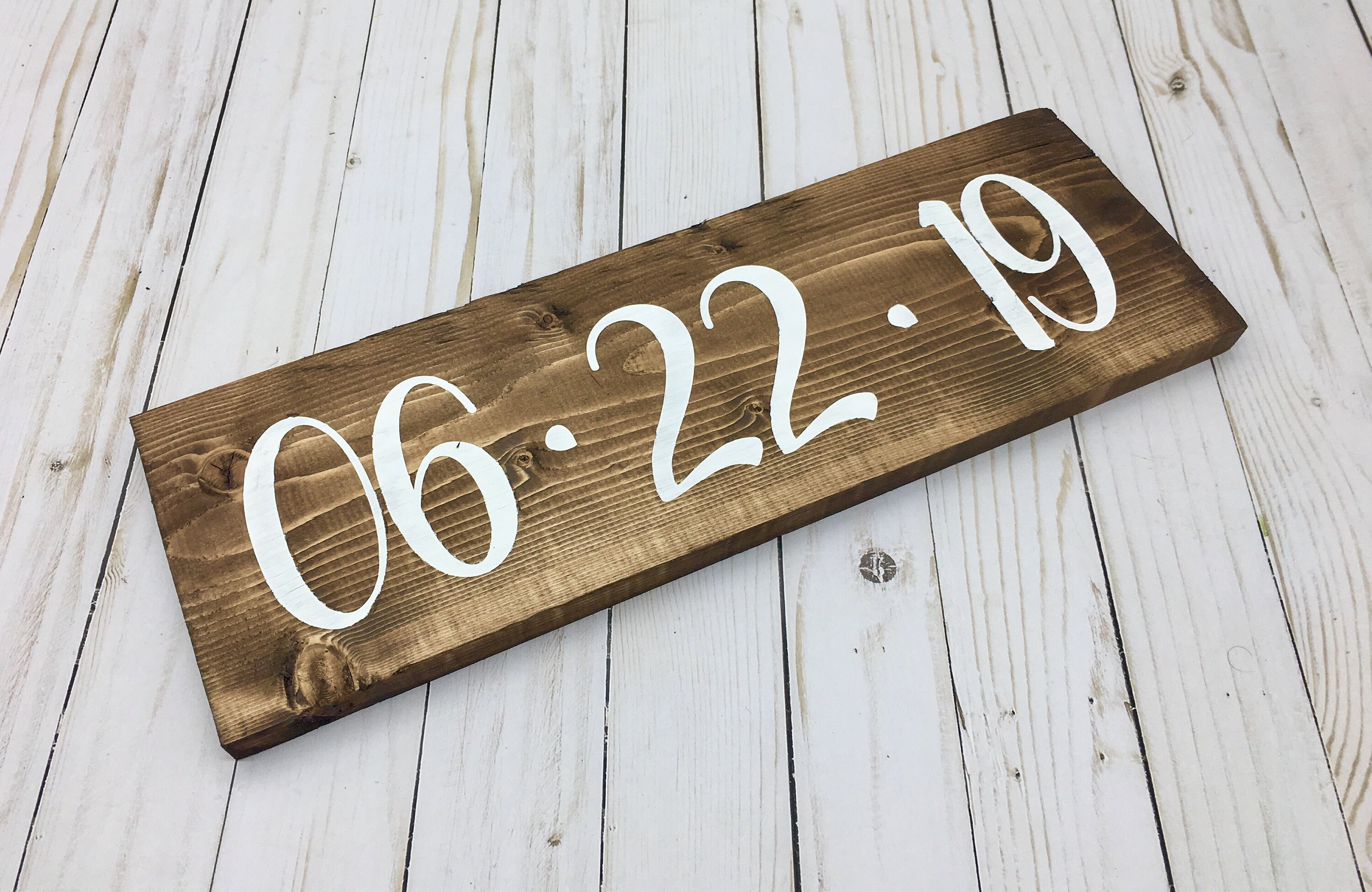 Save the Date Sign Rustic Wedding Decoration Engagement Sign | Etsy