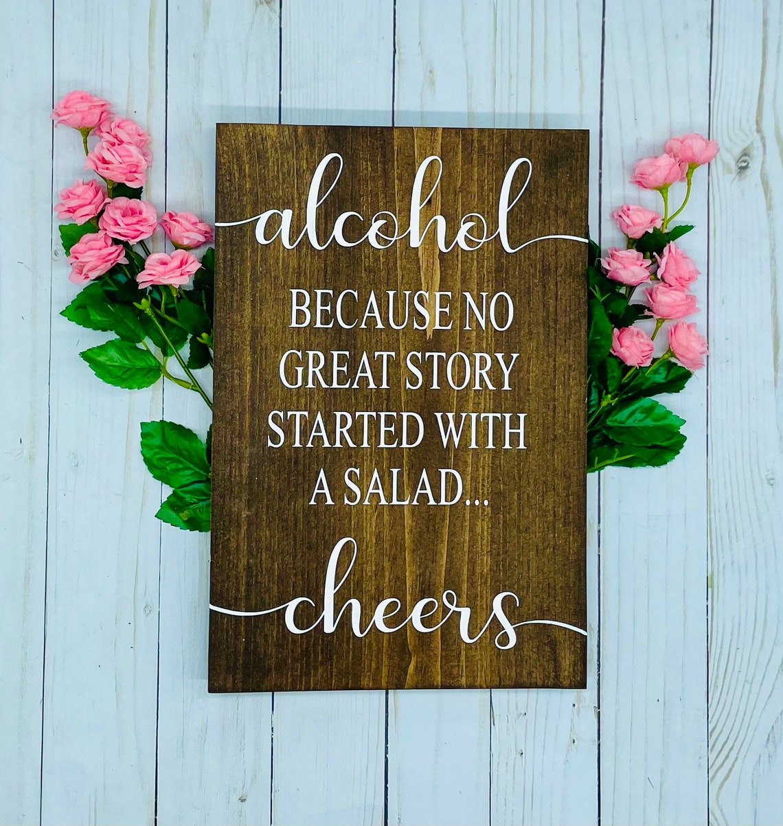 Funny Wedding Sign Alcohol Wood Sign Wedding Wood Signs - Etsy