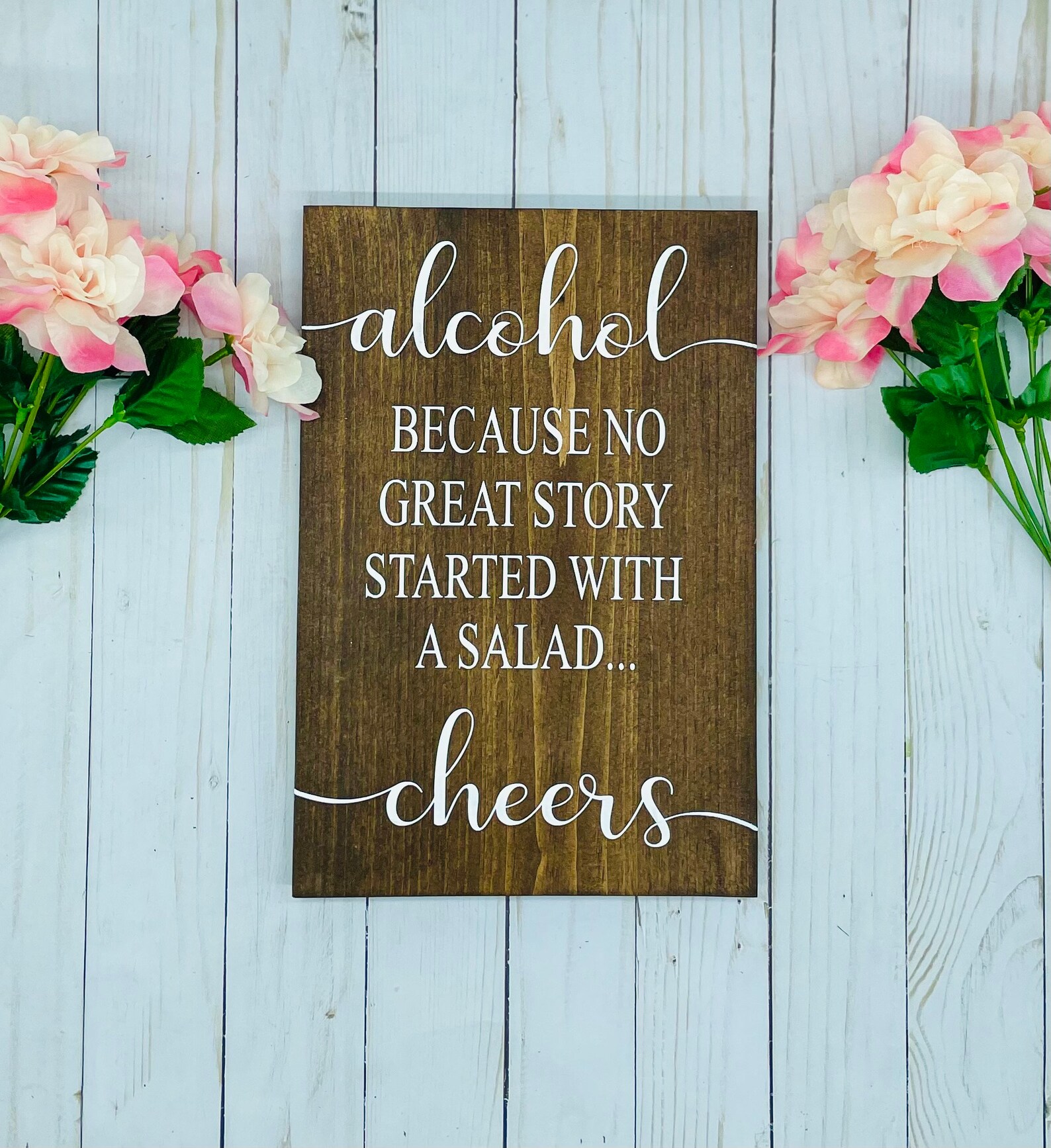 Funny Wedding Sign Alcohol Wood Sign Wedding Wood Signs - Etsy