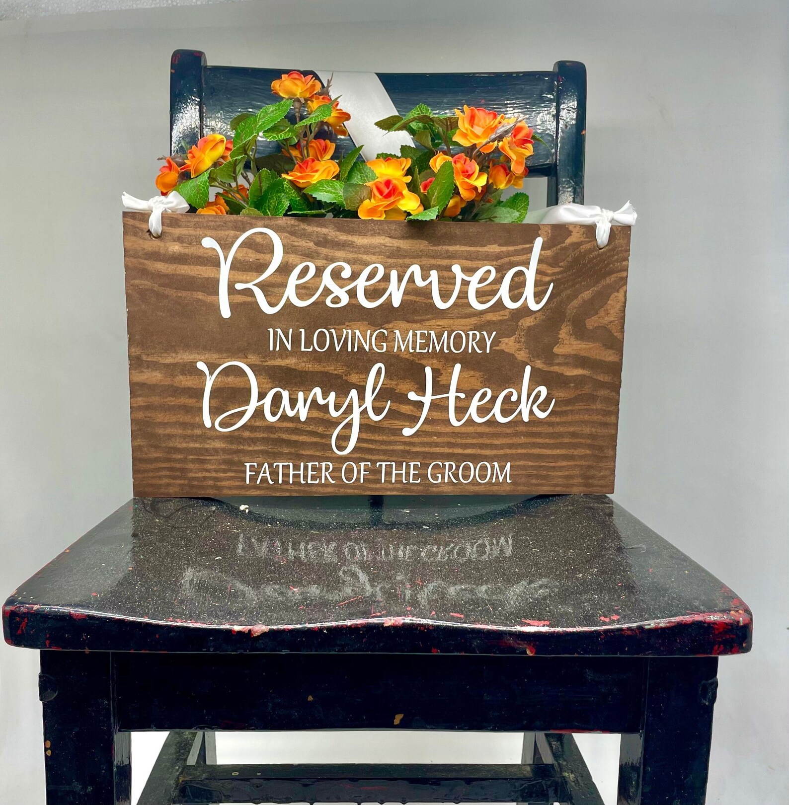 In Loving Memory Wedding Sign Memorial Wood Wedding Signs - Etsy