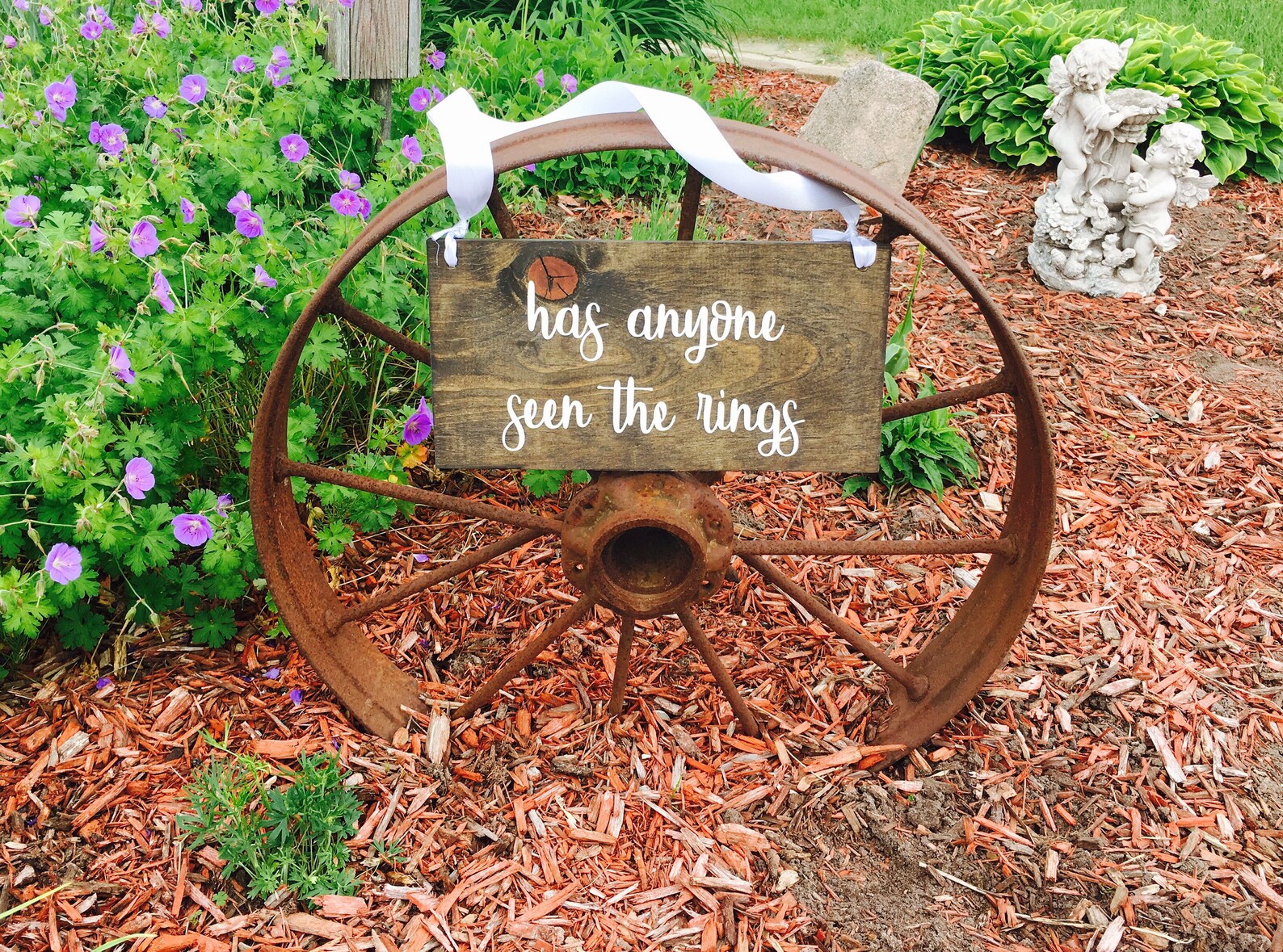 Rustic Wedding Signs Rustic Wedding Decor Wood Signs Ring | Etsy