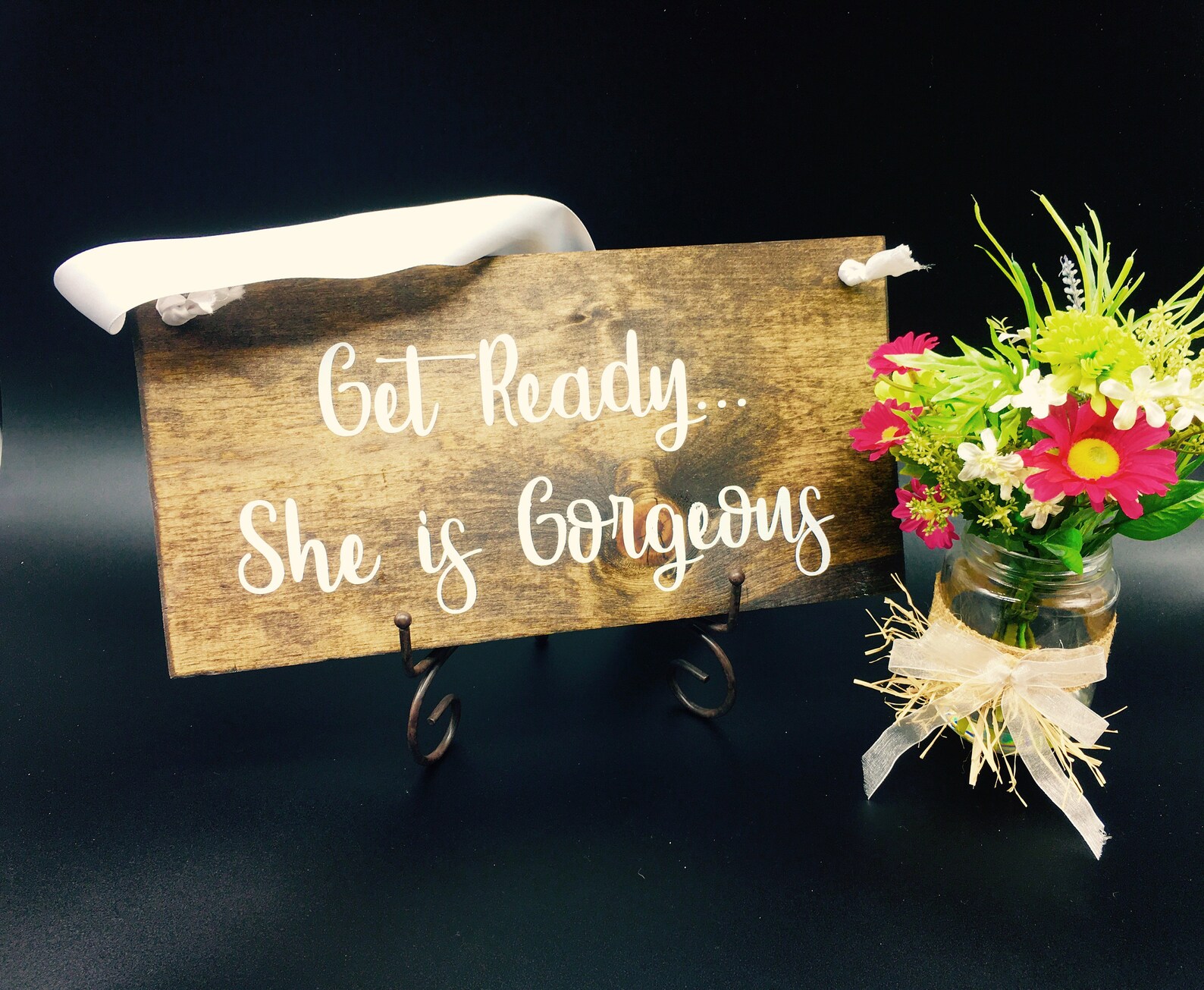 Rustic Wedding Signs Ring Bearer Sign Rustic Wedding Decor - Etsy