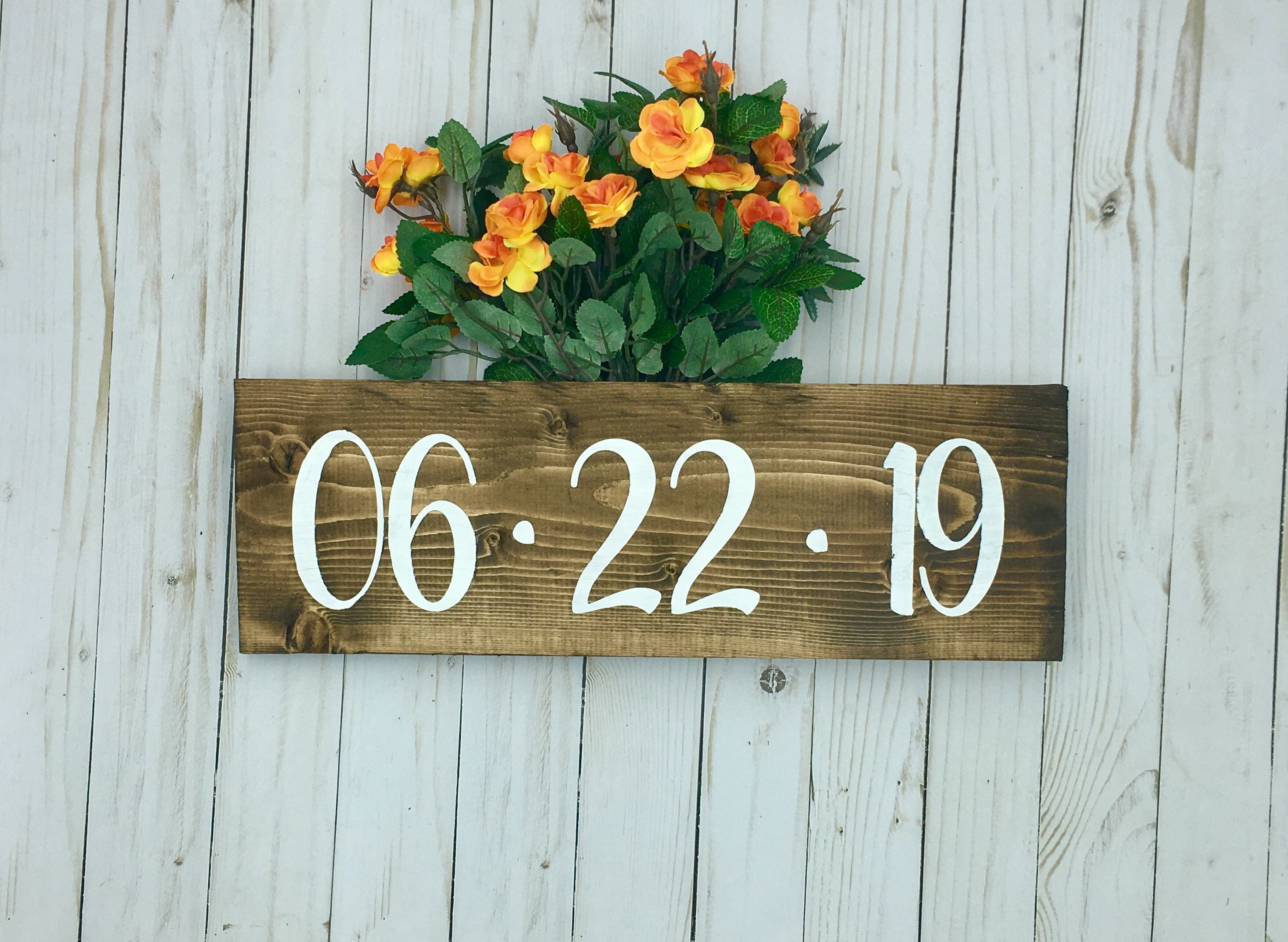 Save the Date Sign Rustic Wedding Decoration Engagement Sign | Etsy