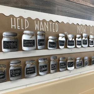 Mason Jar Cutouts - Etsy