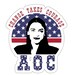 AOC Vinyl Sticker Alexandria Ocasio Cortez Die Cut Sticker - Etsy