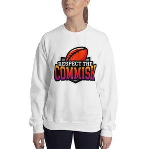 Respect the Commish Unisex Fantasy Football Commissioner - Etsy