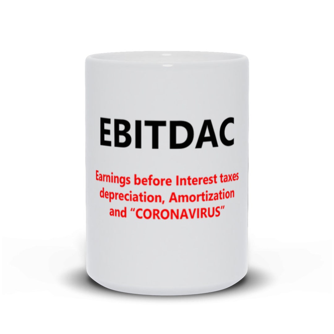 EBITDAC Mug, EBITDAC After Corona Accountant Gift Mugs, Accounting ...