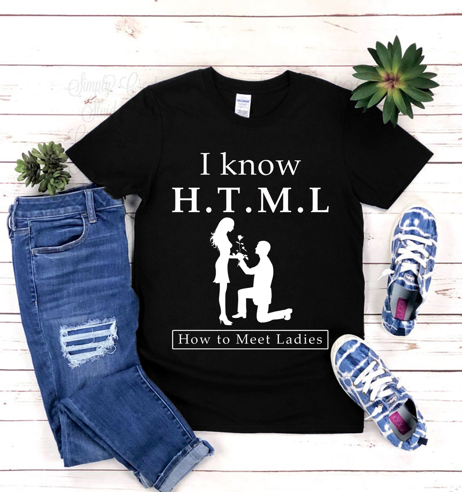 HTML Fashion I Know Html How to Meet Ladies Men Summer Web - Etsy