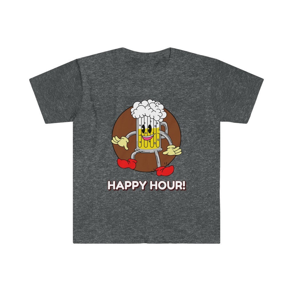 Happy Hour Happy Hour Shirt Bar Drinking Shirt Funny - Etsy