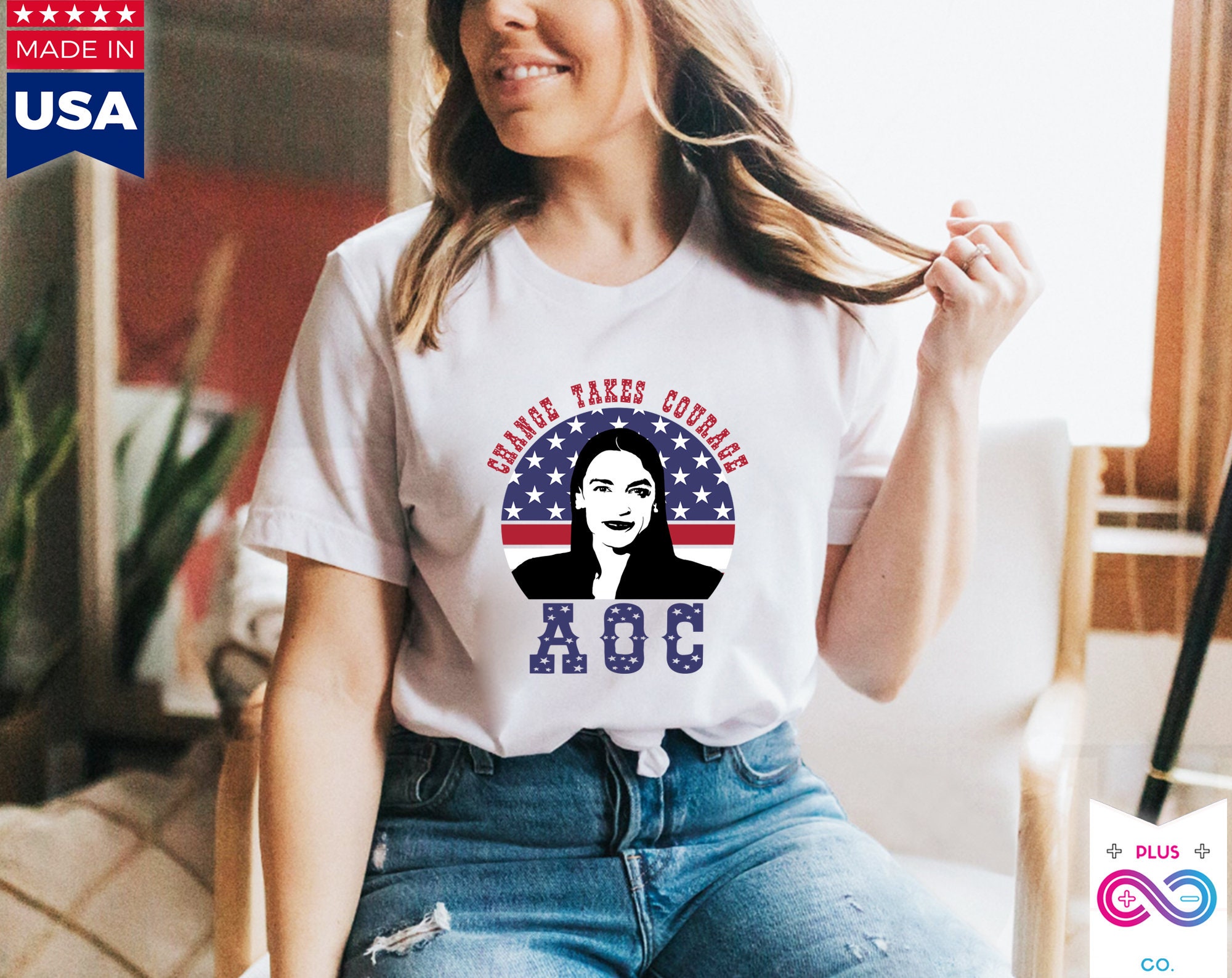 AOC Alexandria Ocasio Cortez Feminist Political Quote T-shirt - Etsy