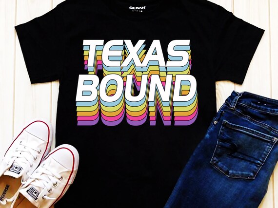 Texas Bound Moving to Texas Moving Gift Texas Gift | Etsy