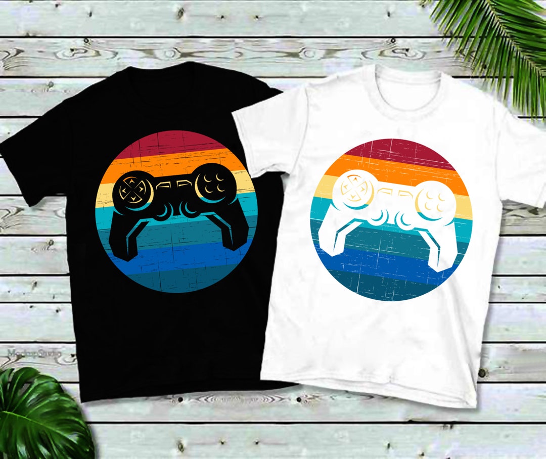 Game Controller Retro T-shirts, Console Controller T-shirt, Game Lover ...