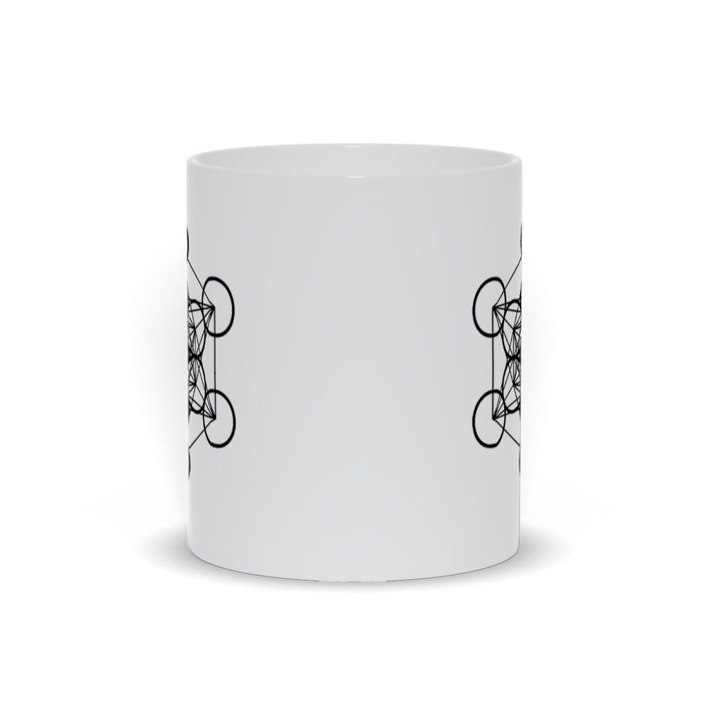 Sacred Geometry Metatrons Cube Mugs Sacred Geometry Art - Etsy
