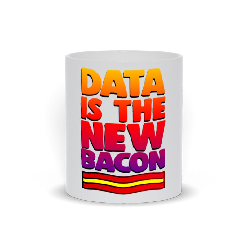 Show Me the Data Mug - Etsy