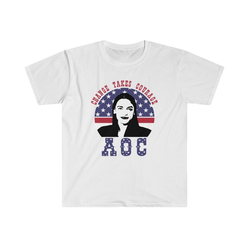 AOC Alexandria Ocasio Cortez Feminist Political Quote T-shirt - Etsy