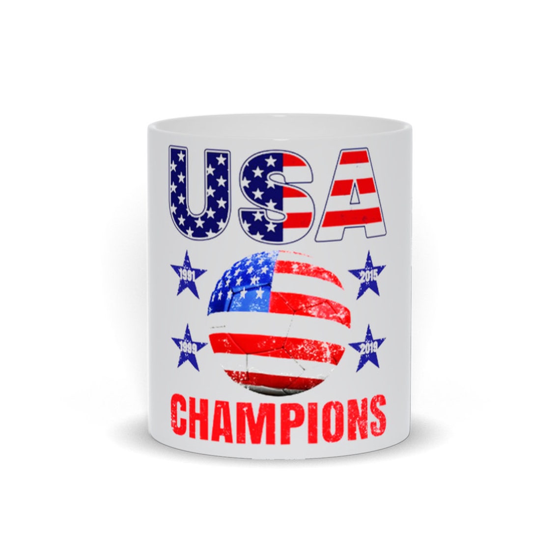 Usa Champion Mugs USA Football Champion Fourth of July - Etsy