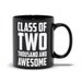 Class of Two Thousand and Awesome Black Mugs - Etsy