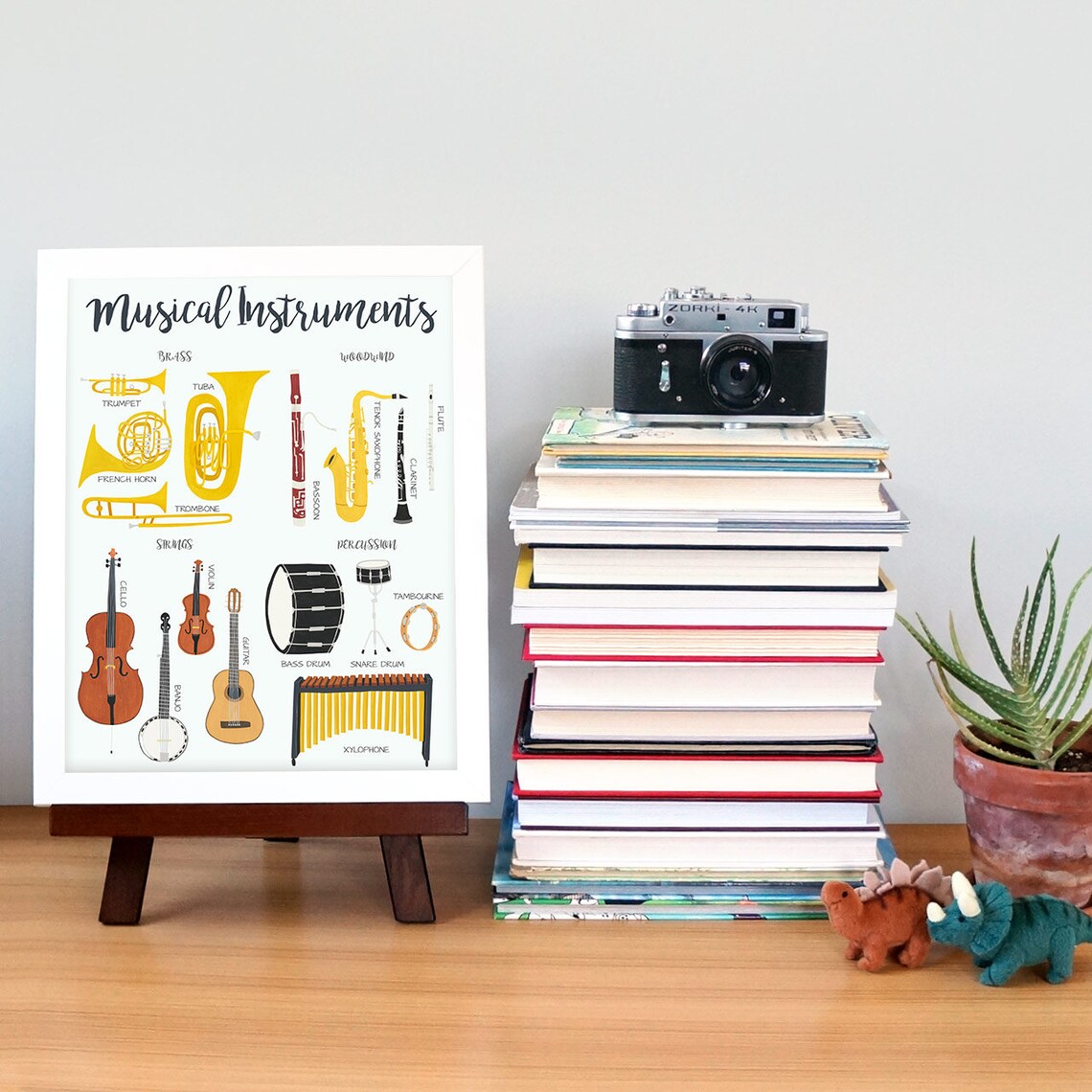Music Poster Music Art Music Wall Art Musical Instruments Art Musical ...