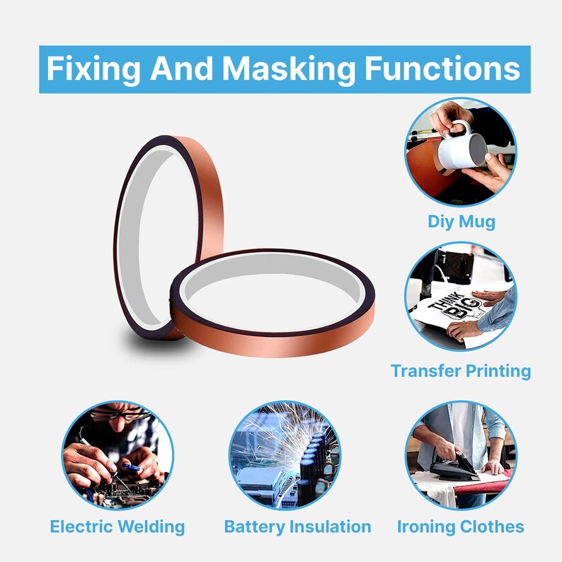 Insulating Sublimation Tape for Heat Transfer, Heat Resistance Tape ...