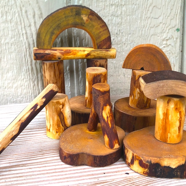 Natural Blocks - Etsy