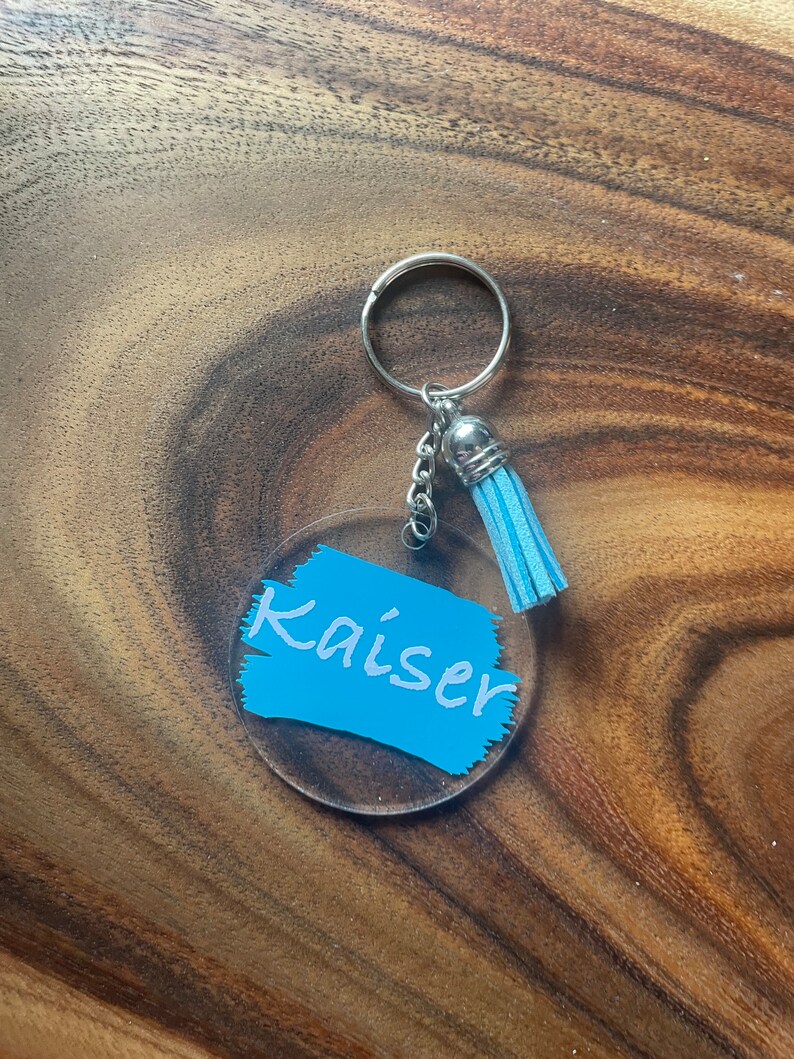 Custom Acrylic Keychain - Etsy