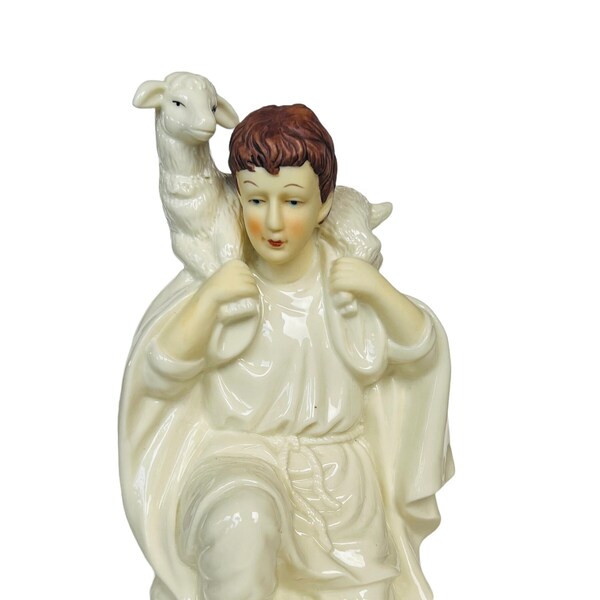 Ceramic Shepherd Boy - Etsy