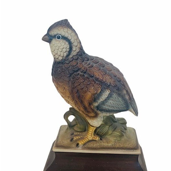Antique Quail Figurine - Etsy