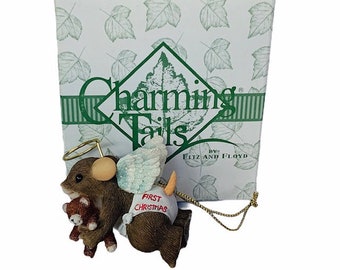 Angel Mouse Figurine - Etsy