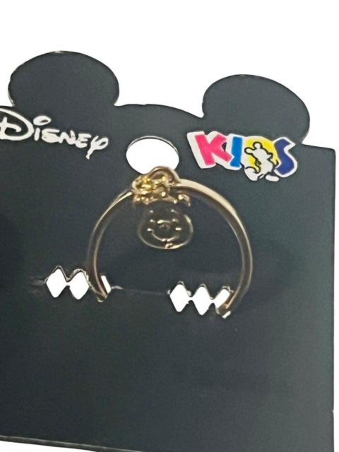 Walt Disney Ring Winnie Pooh Gold Kids Dangle NEW Souvenir Jewelry ...