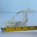 LENOX HUMMINGBIRD FIGURINE Pure Porcelain White Gold Trim Sculpture ...
