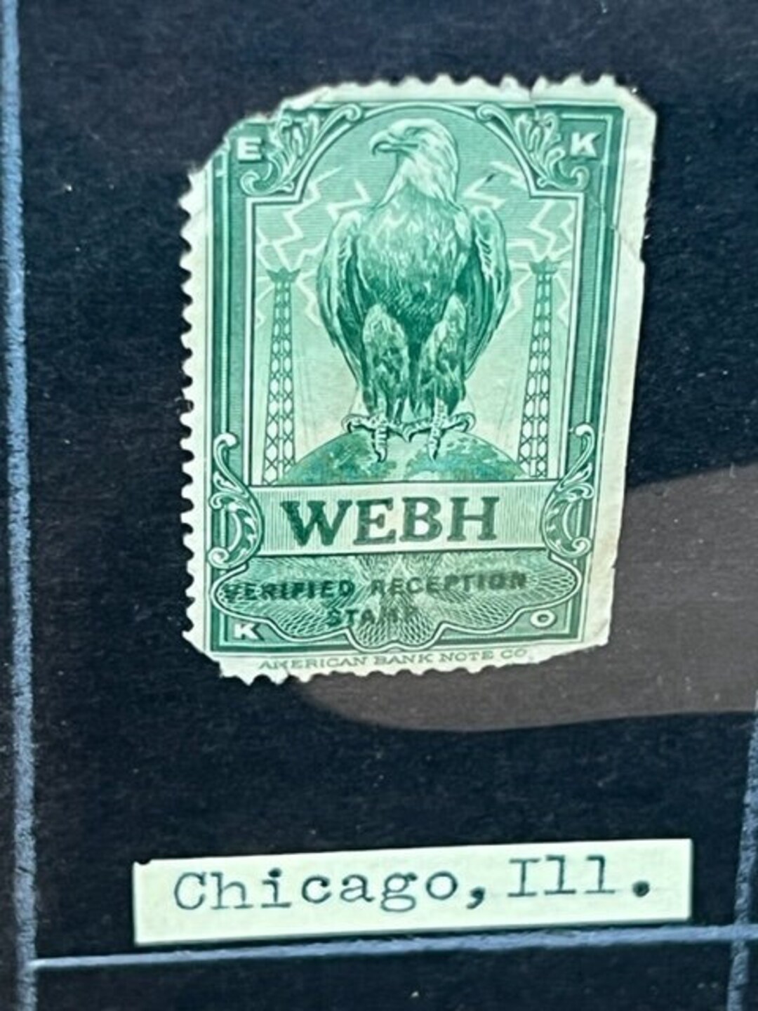 EKKO Stamp Early Ham Radio Days Dxer Collector American Bank - Etsy