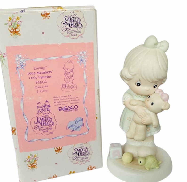 PRECIOUS MOMENTS FIGURINE Enesco Vintage Sculpture Decor Gift - Etsy