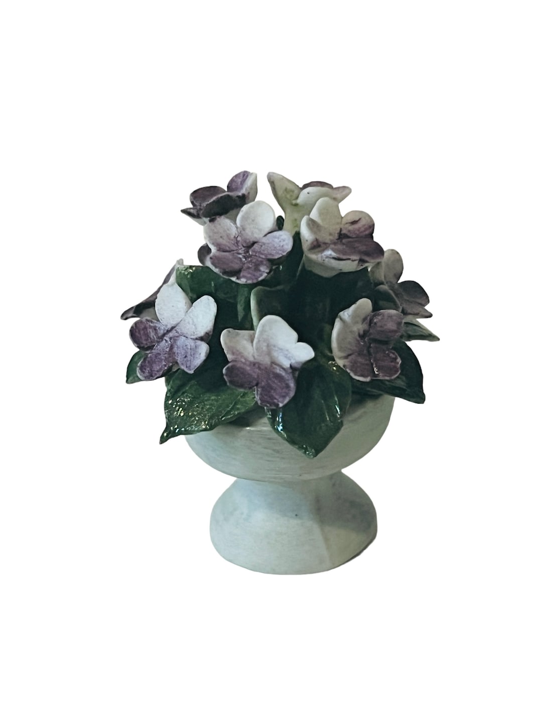 Franklin Mint Flowers of Year Capodimonte Porcelain Figurine - Etsy