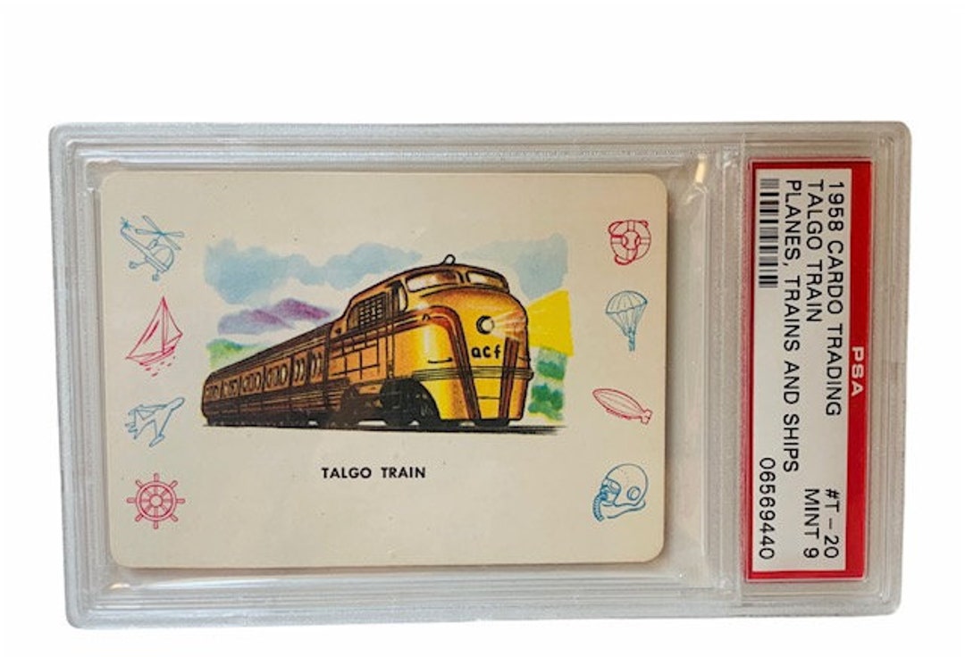 Planes Trains Ships Cars Automobiles Trading Collectors Card 1958 Cardo ...