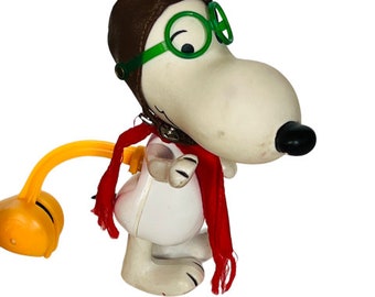 Snoopy Flying Ace Figure - Etsy