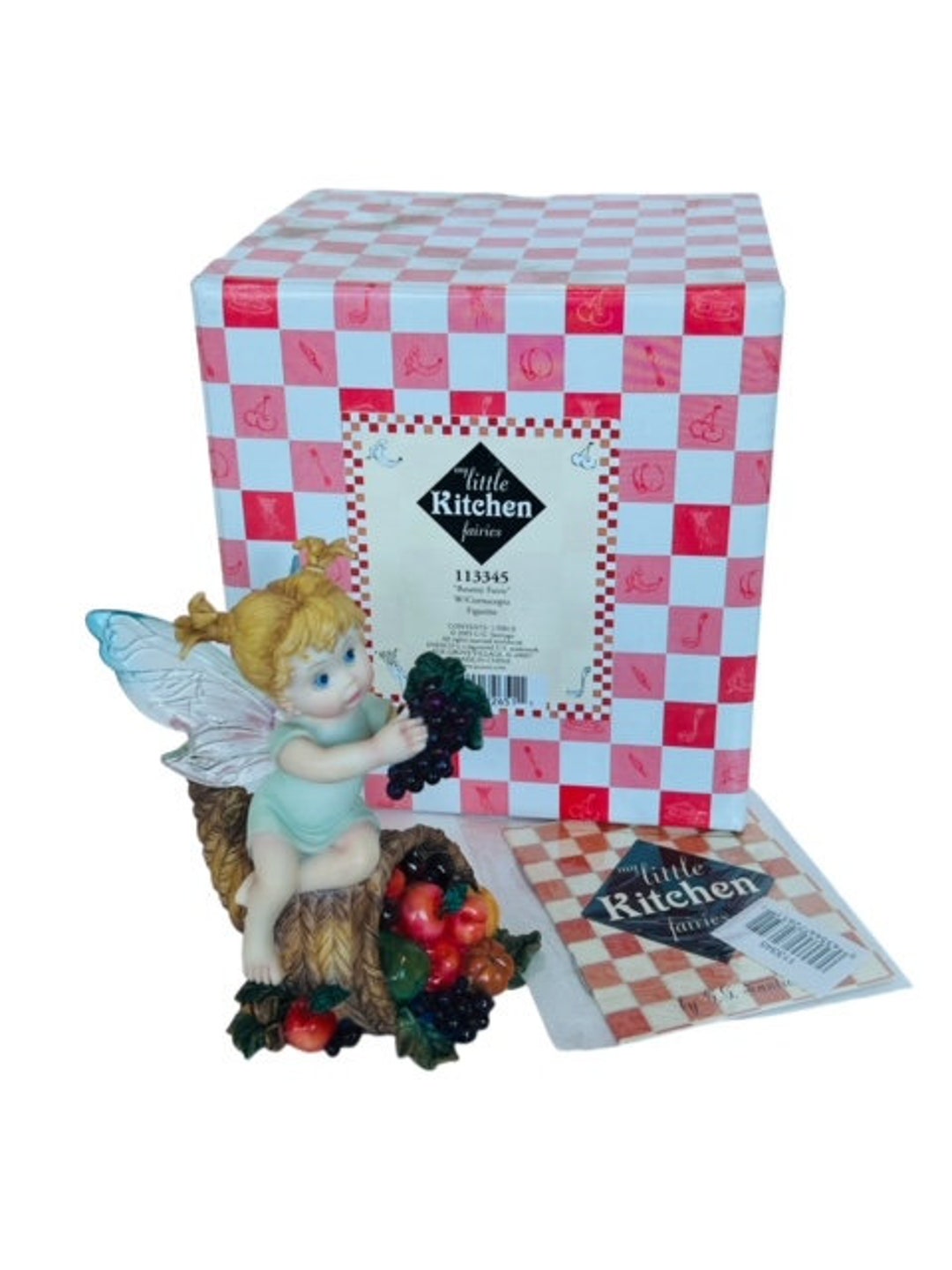 My Little Kitchen Fairies Figurine Pixie Fairy Enesco NIB Bounty ...